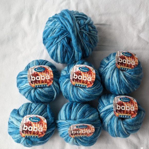 Adriafil | Office | Adriafil Baba Wool Bulky Thickthin Variegated Blue ...